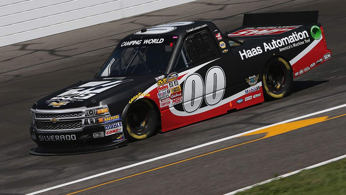 Custer tops final Truck practice at Gateway - Official Site Of NASCAR