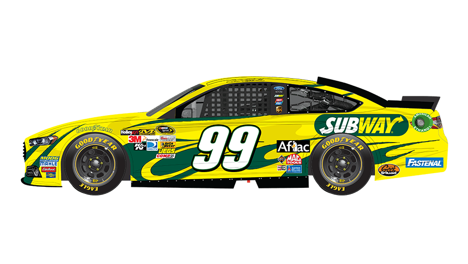 Paint scheme preview: Subway Fresh Fit 500 - Official Site Of NASCAR