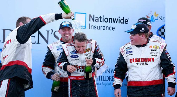 No. 22 wins third straight, takes owner lead - Official Site Of NASCAR