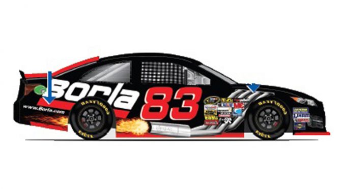 BK Racing adds Borla Exhaust sponsorship for 2014 - Official Site Of NASCAR