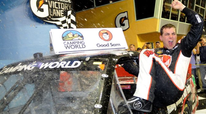 Gale wins Homestead; Buescher clinches title - Official Site Of NASCAR