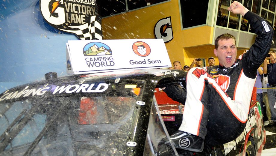 Gale wins Homestead; Buescher clinches title - Official Site Of NASCAR