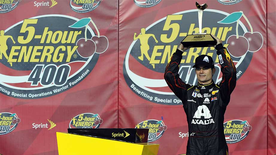 Jeff Gordon has most wins at Kansas - Official Site Of NASCAR