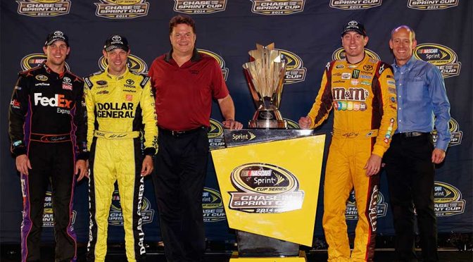 JGR trio starts strong, has optimism for Chase run - Official Site Of ...