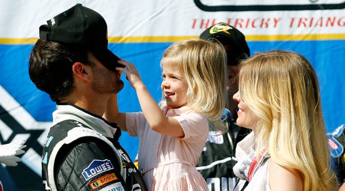 Points lead provides baby buffer for Johnson - Official Site Of NASCAR