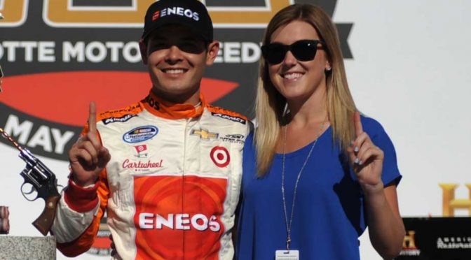 Kyle Larson, girlfriend expecting child in December - Official Site Of ...
