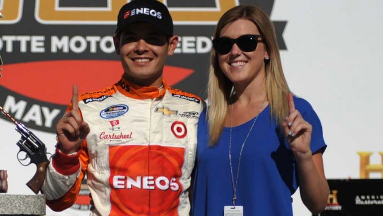 Kyle Larson, girlfriend expecting child in December - Official Site Of ...