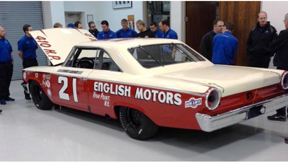 '63 Daytona winner rolls on for Wood Brothers - Official Site Of NASCAR