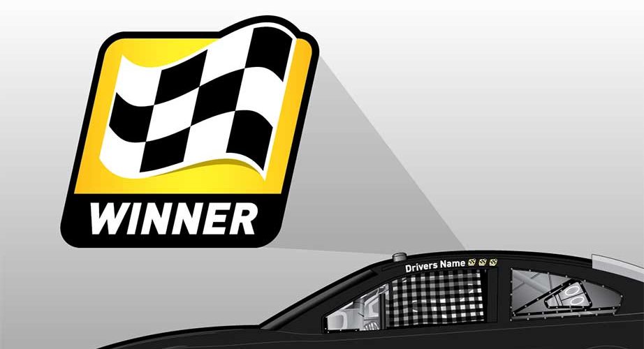 Decal to emphasize importance of winning | Official Site Of NASCAR