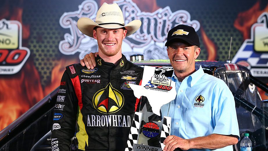 Ward Burton rides emotional tide with son Jeb - Official Site Of NASCAR