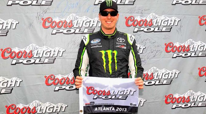Busch takes Nationwide pole for Atlanta race - Official Site Of NASCAR