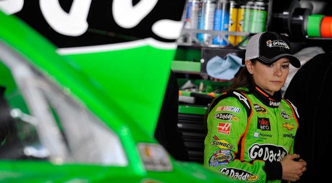 Danica drops to rear of pack for Sunday's race - Official Site Of NASCAR
