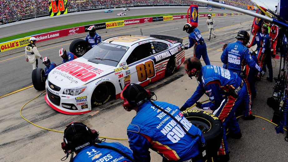 Earnhardt's trust in team results in top-five finish - Official Site Of ...