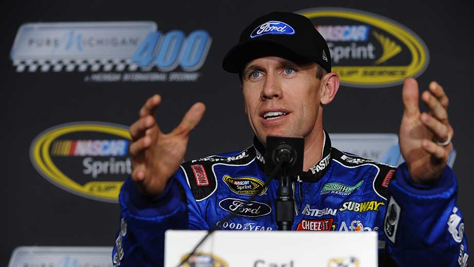 Edwards issues challenge at driver's meeting - Official Site Of NASCAR