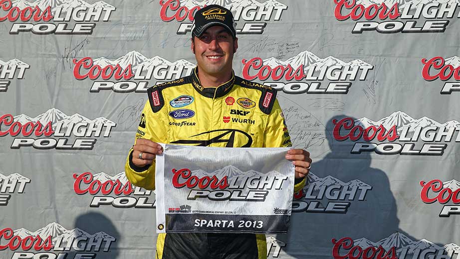 Hornish Jr. wins Coors Light Pole at Kentucky - Official Site Of NASCAR
