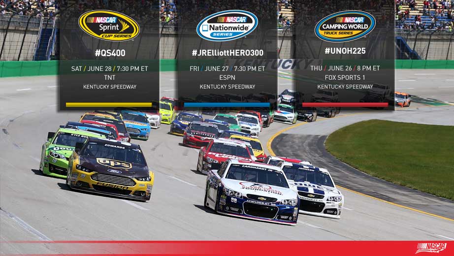 Follow the Kentucky races from anywhere - Official Site Of NASCAR