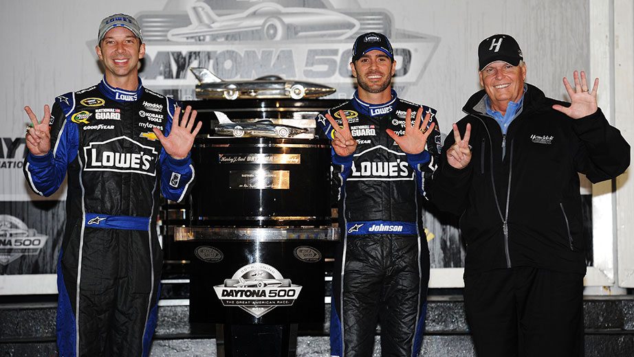 Another victory, but a new experience for Johnson - Official Site Of NASCAR