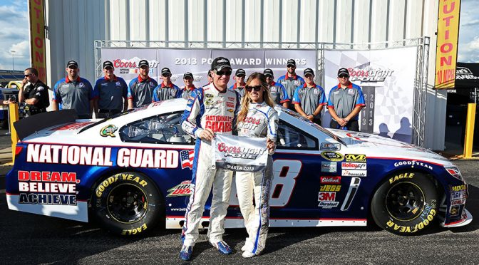 Dale Earnhardt Jr. takes his first pole of 2013 - Official Site Of NASCAR