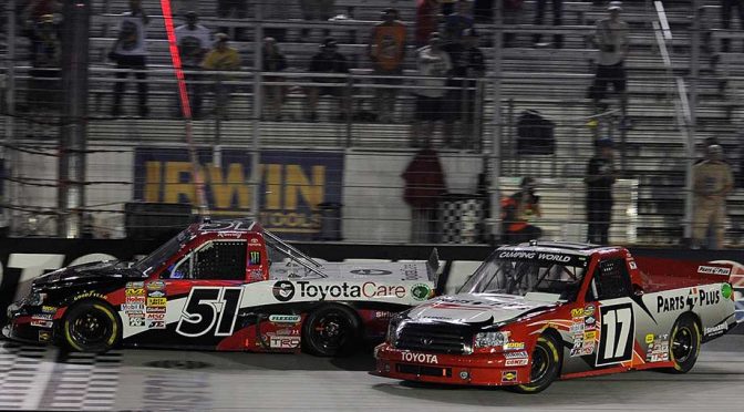 Kyle Busch wins Bristol Truck race | Official Site Of NASCAR