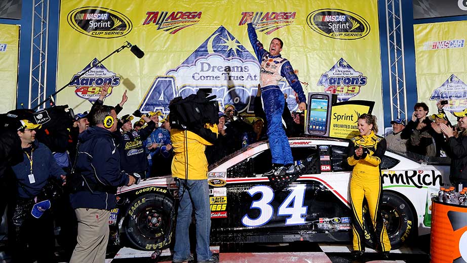 Ragan weathers storm, surges to victory - Official Site Of NASCAR