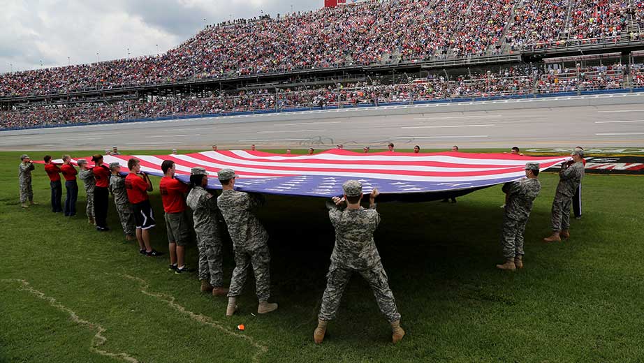 'NASCAR: An American Salute' honors military | Official Site Of NASCAR