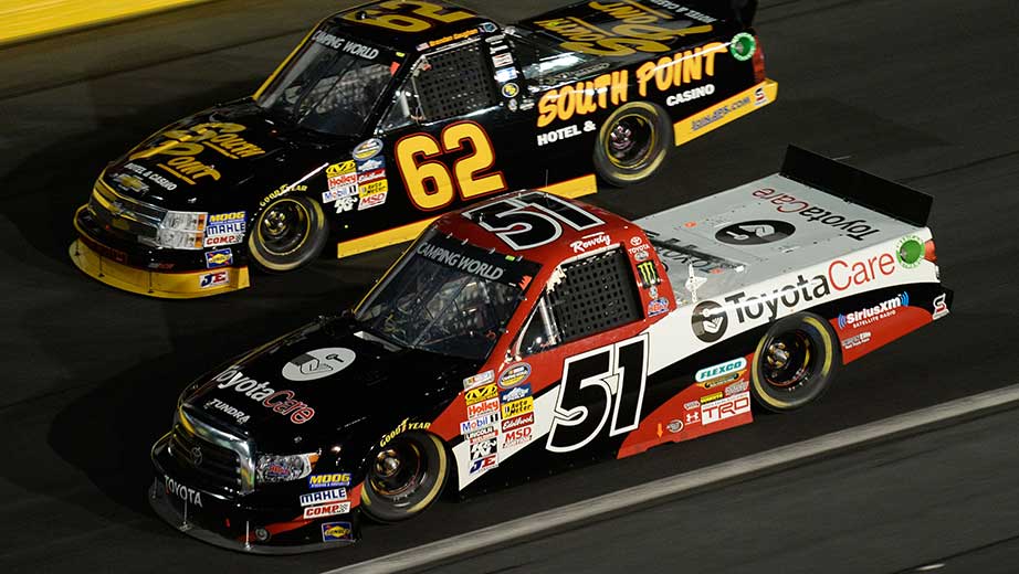 Busch wins Truck Series race at Charlotte - Official Site Of NASCAR