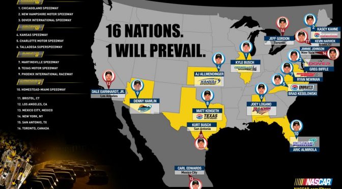 Chase Across North America Social Buzz - Official Site Of NASCAR