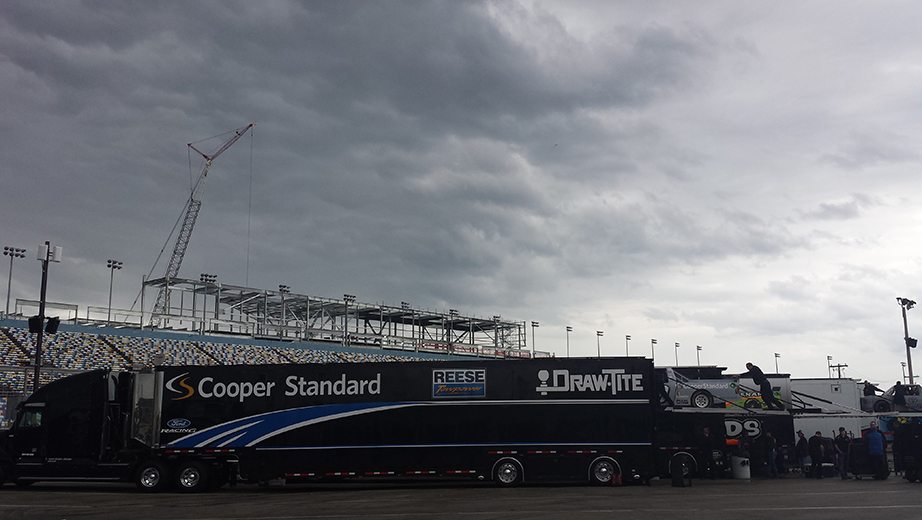Rain delays Preseason Thunder Truck testing - Official Site Of NASCAR