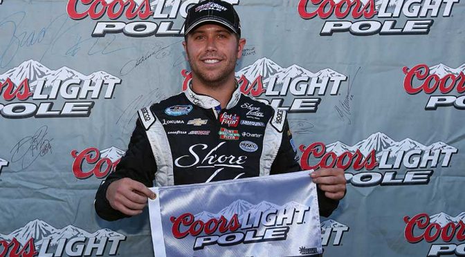 Brian Scott wins second career pole at Richmond - Official Site Of NASCAR