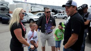 NASCAR honors mother who lost limbs to save kids - Official Site Of NASCAR