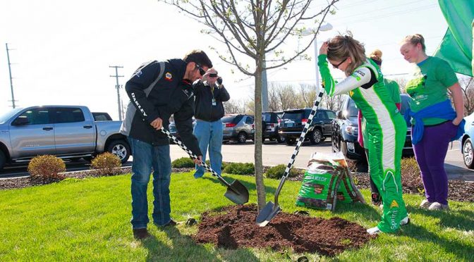 NASCAR tree planting initiative hits six figures - Official Site Of NASCAR