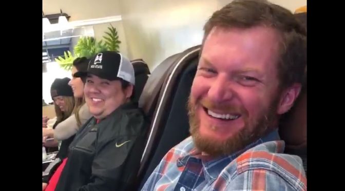 Dale Jr. gets a pedicure -- and can't stop laughing | NASCAR.com