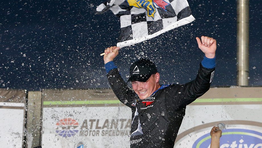 Brett Moffitt charges to win at Atlanta after Busch falters | NASCAR.com