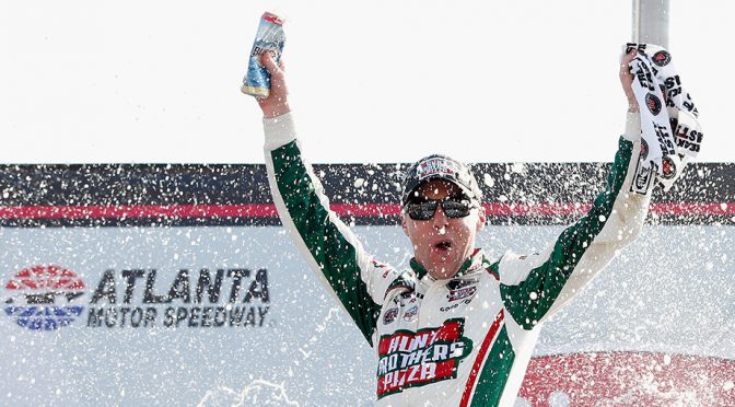 Kevin Harvick pours it on for Xfinity victory at Atlanta - Official ...
