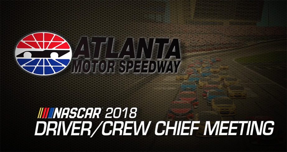 Watch: Driver meeting video for Atlanta | NASCAR.com