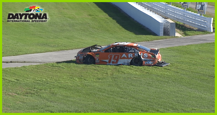 Helmet cam: Check out Suarez's view during Daytona wreck | NASCAR.com