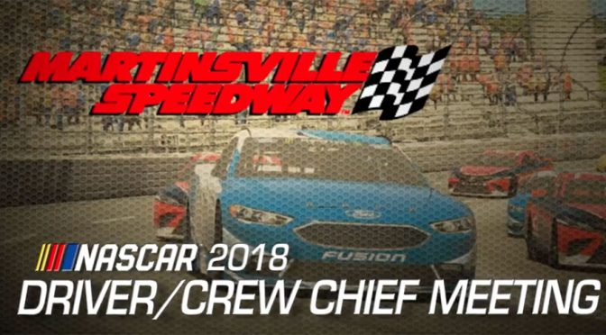 Watch: Driver meeting video for Martinsville | NASCAR.com