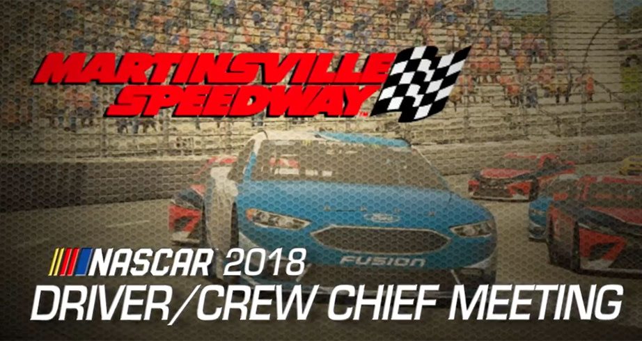 Watch: Driver meeting video for Martinsville | NASCAR.com