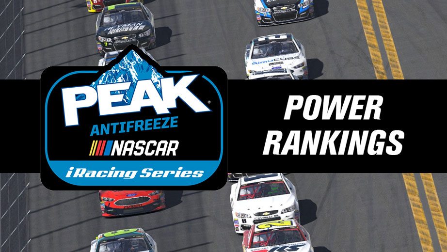 NASCAR iRacing Series 2018 Power Rankings: Race 2