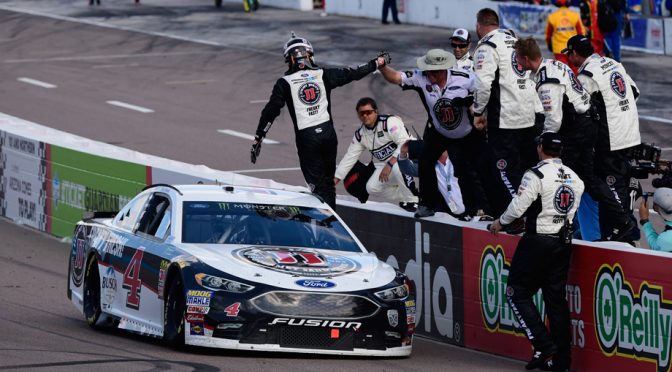 Kevin Harvick has 'playoff moment' with win in Phoenix | NASCAR.com