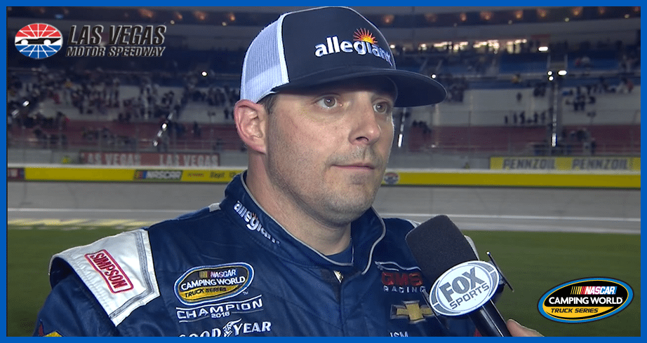 Johnny Sauter on finishing second: 'I just want more' | NASCAR.com