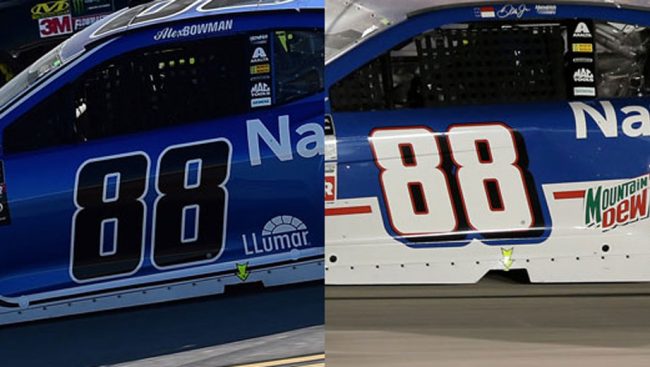 What did Dale Jr. learn from his dad about numbers on a car?