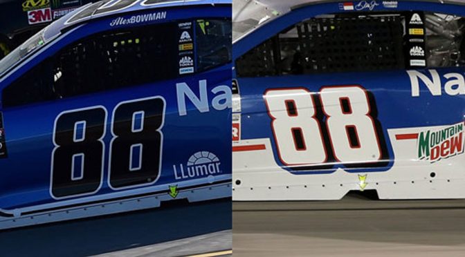 What did Dale Jr. learn from his dad about numbers on a car?