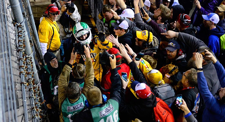 Why Kyle Busch celebrated with the fans at Richmond | NASCAR.com