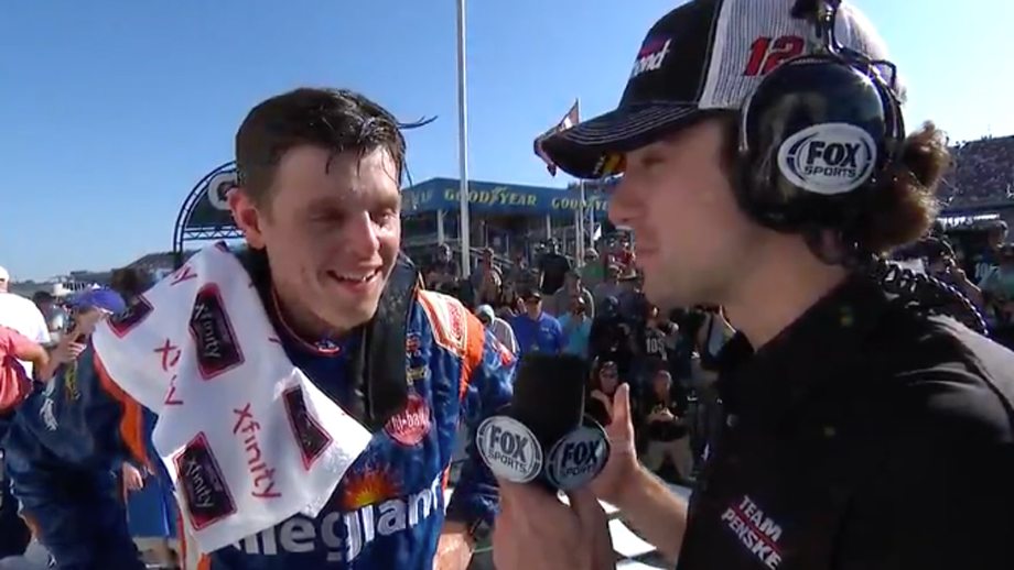 Gallagher on final moments: 'I hope to hell this works' | NASCAR.com