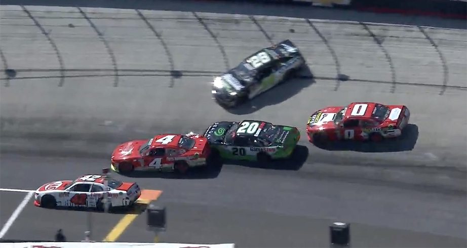 Christopher Bell blames 'no frickin' brakes' for Bristol practice crash ...