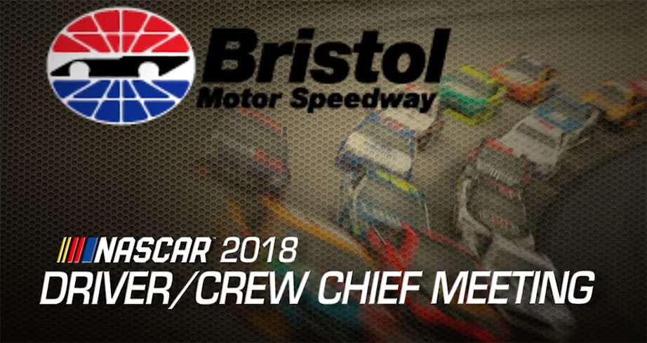 Watch: Driver meeting video for Bristol | NASCAR.com