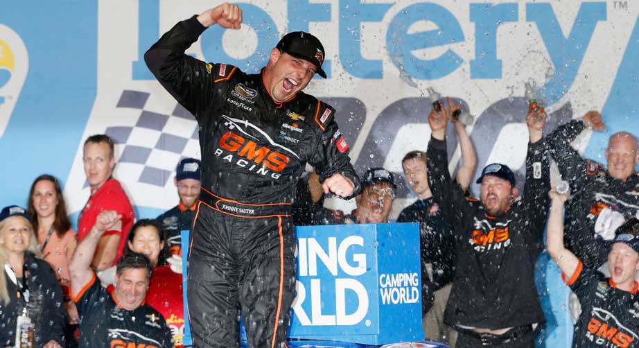 Sauter earns third victory of season, first at Charlotte | NASCAR.com