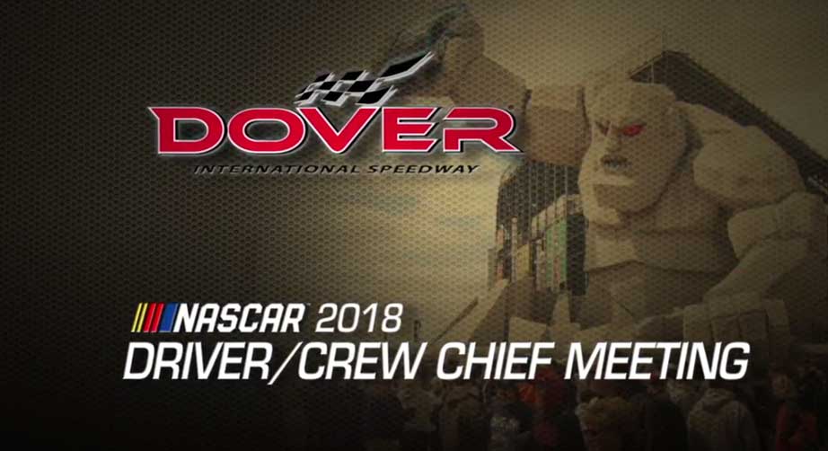 Driver Meeting Video: Dover - Official Site Of NASCAR