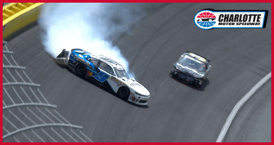 Reddick crashes in final stage at Charlotte | NASCAR.com